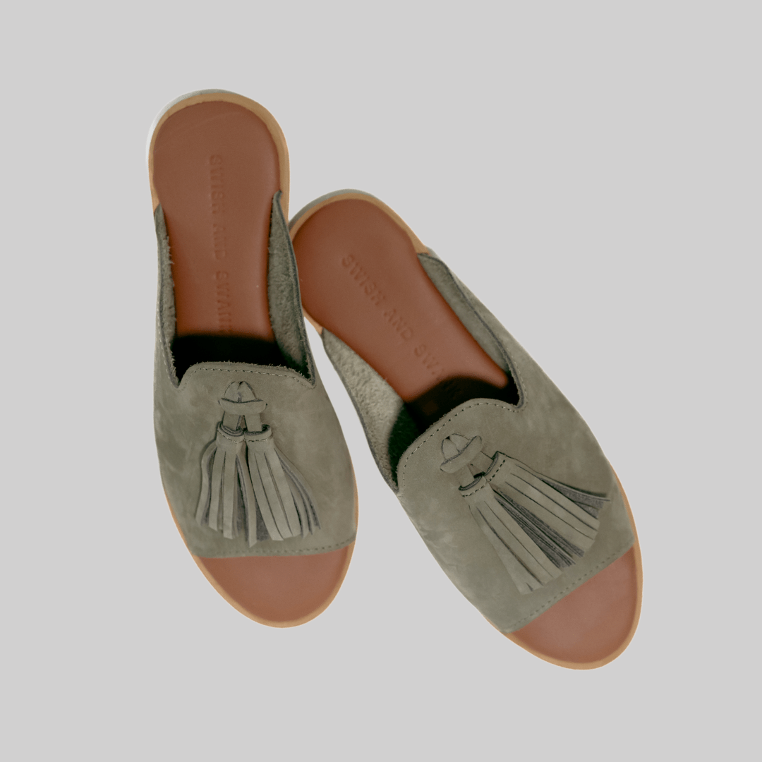 Luxury Spanish Mule - Handmade Leather Sandals – SWISH AND SWANK